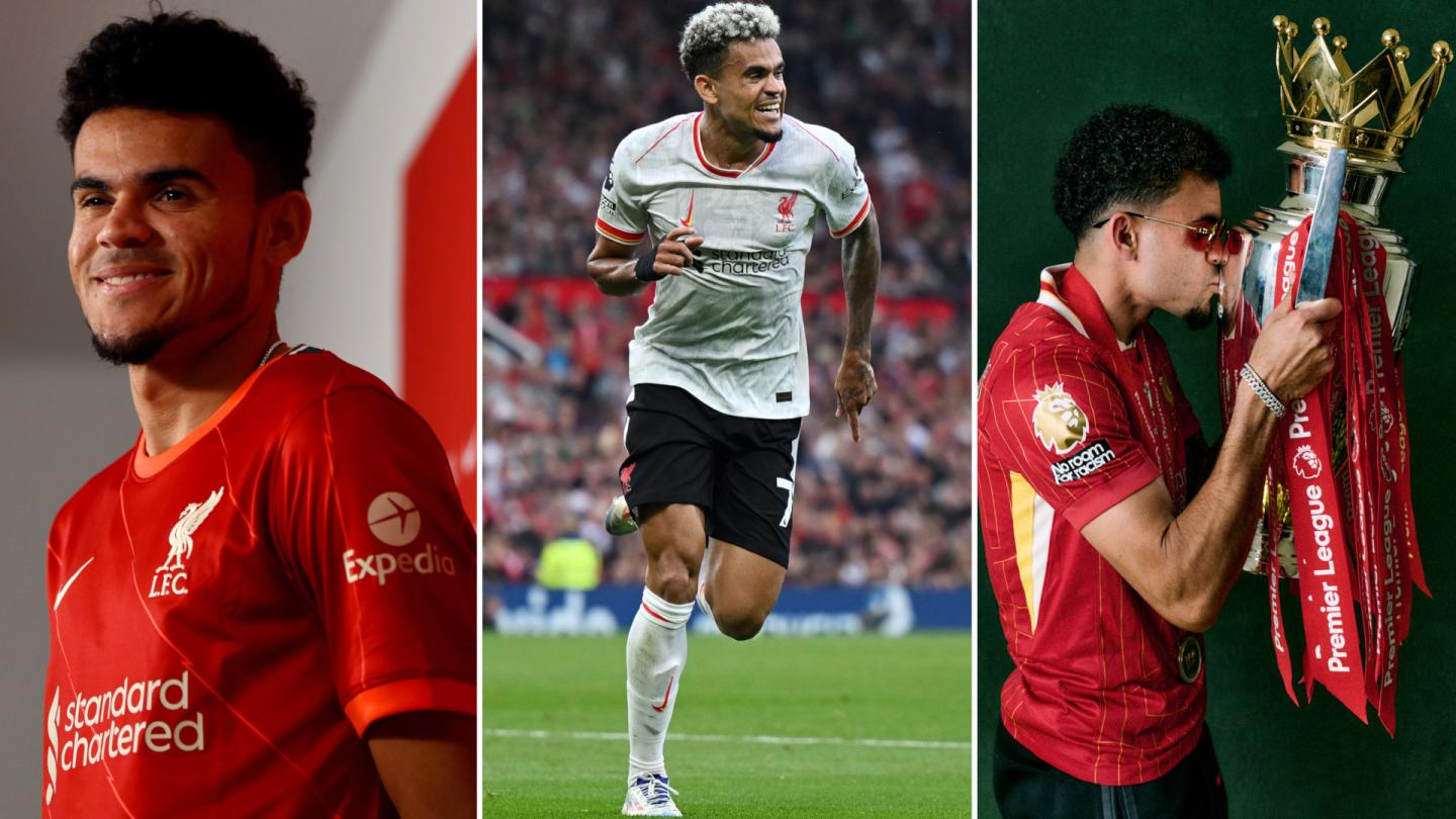 In photos: A dozen of Luis Diaz's milestone moments at Liverpool ...
