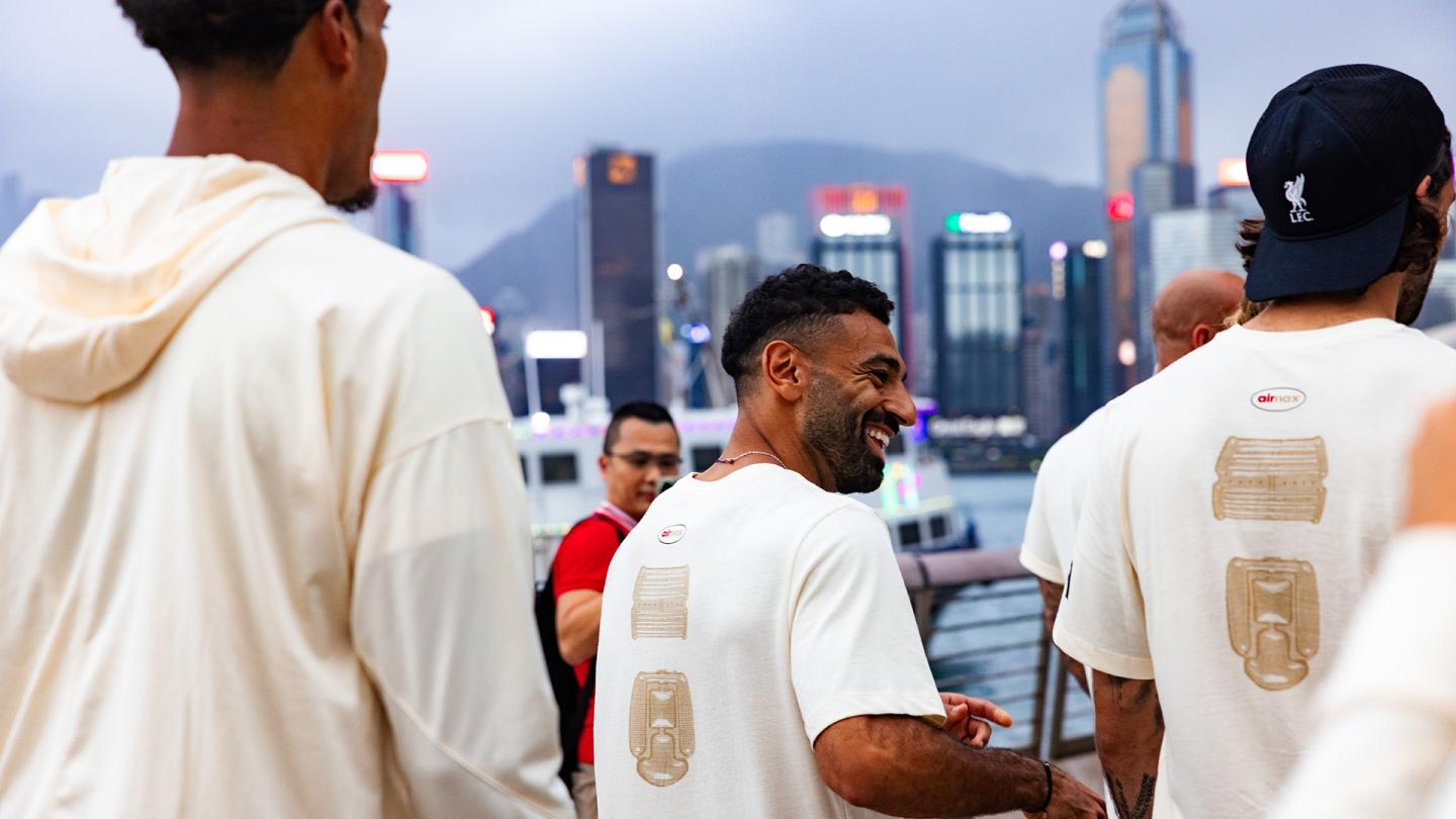 Gallery: Stretching session and team walk for Reds squad in Hong Kong ...
