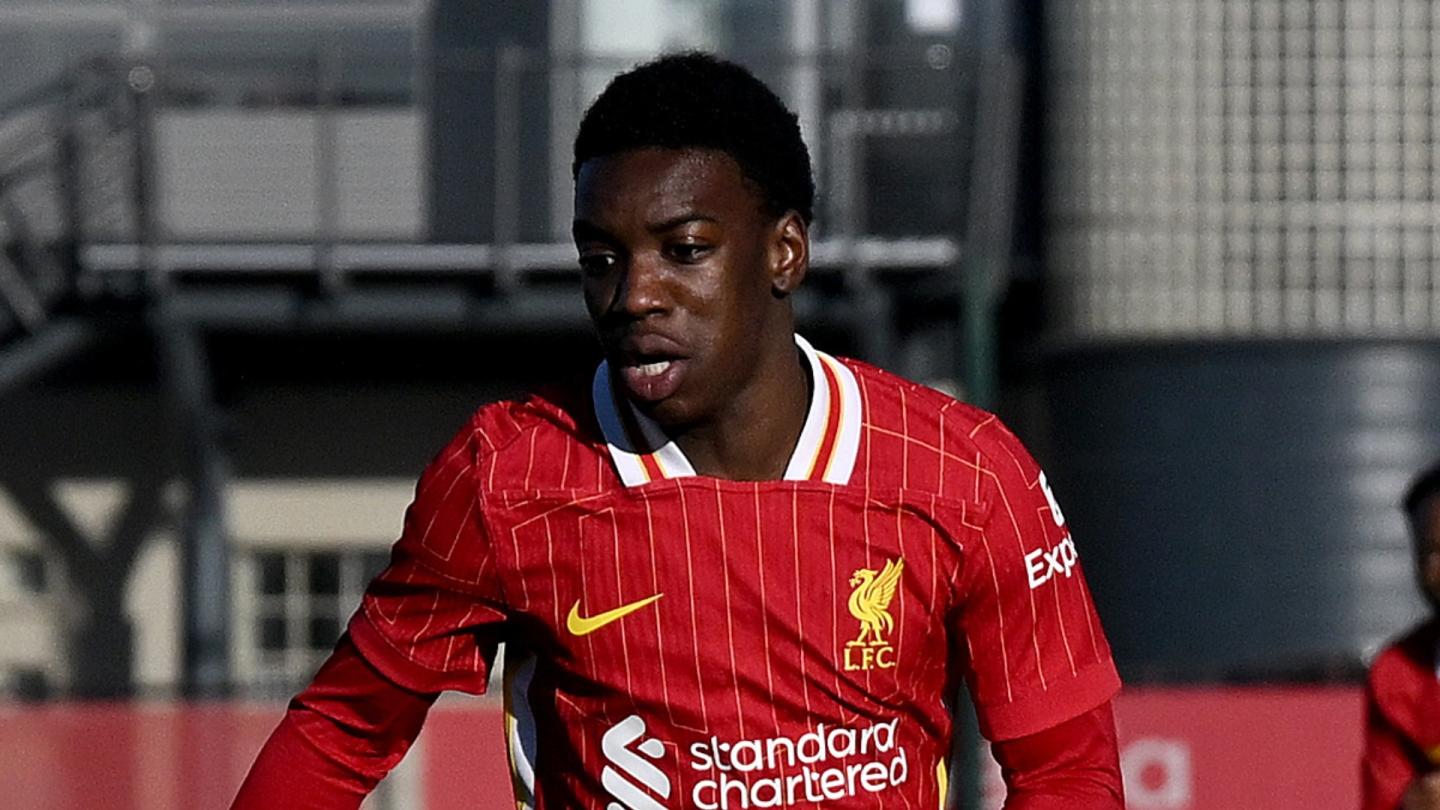 Tyler Martin scores in Liverpool U18s' 1-1 friendly with West Ham ...