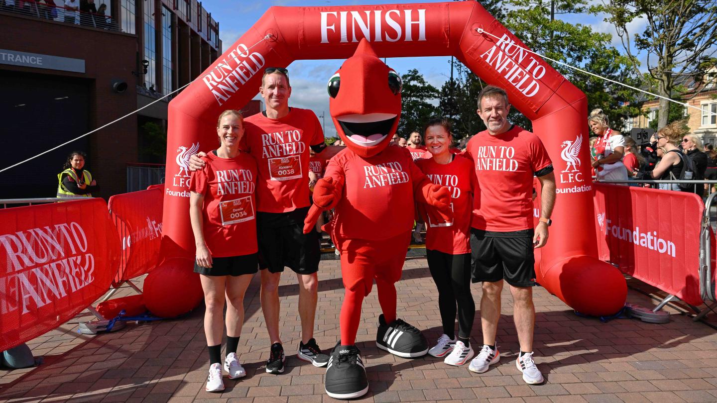 Run to Anfield event celebrates LFC Foundation's health initiatives ...