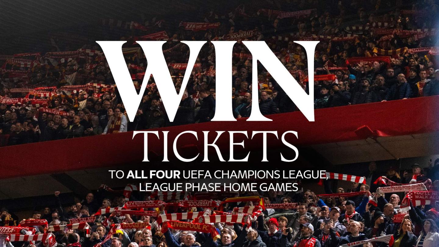Liverpool FC — WIN A Pair of Hospitality Tickets to All Four European ...
