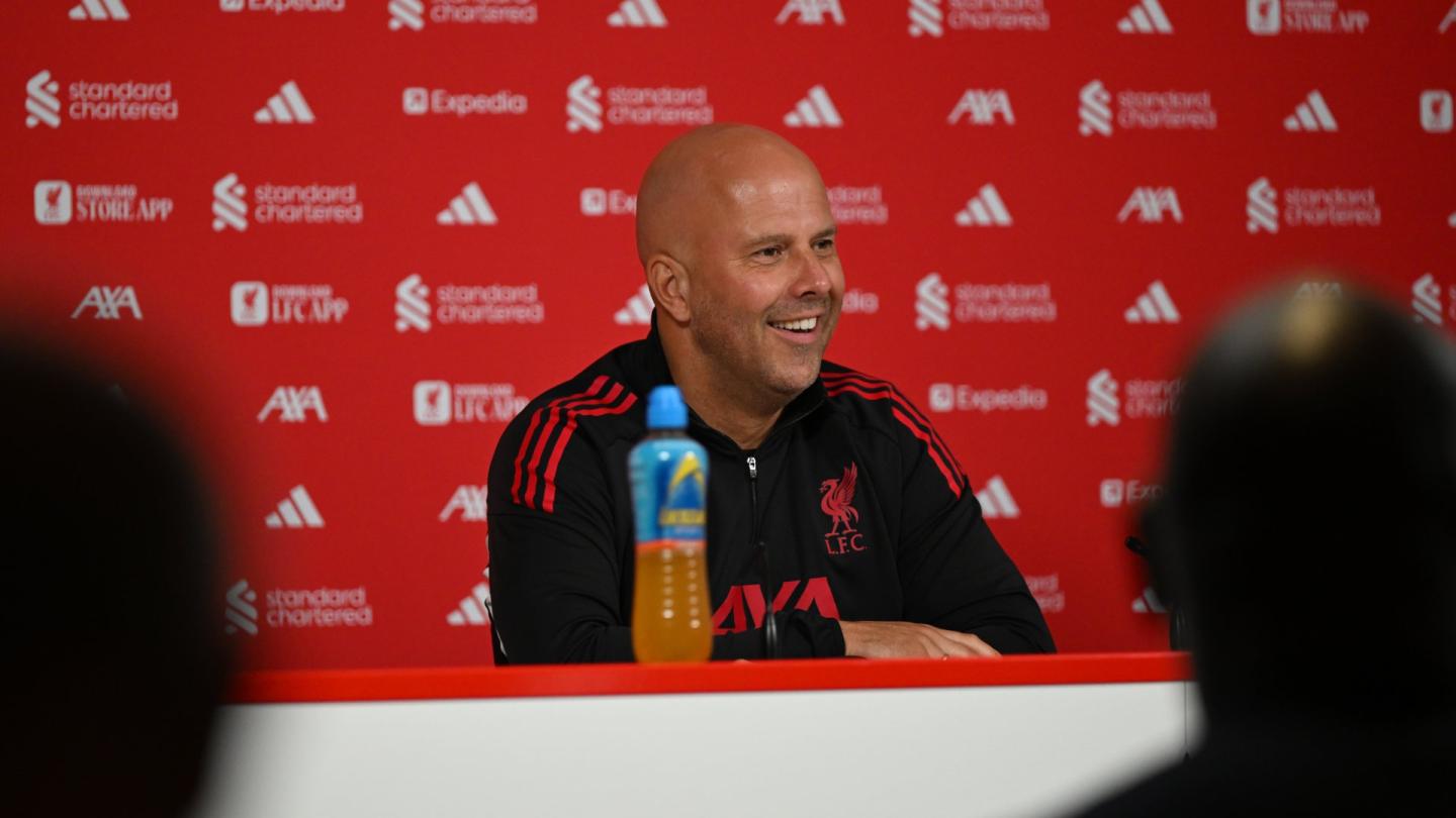 Friday: Watch Arne Slot's pre-Burnley press conference live - Liverpool FC