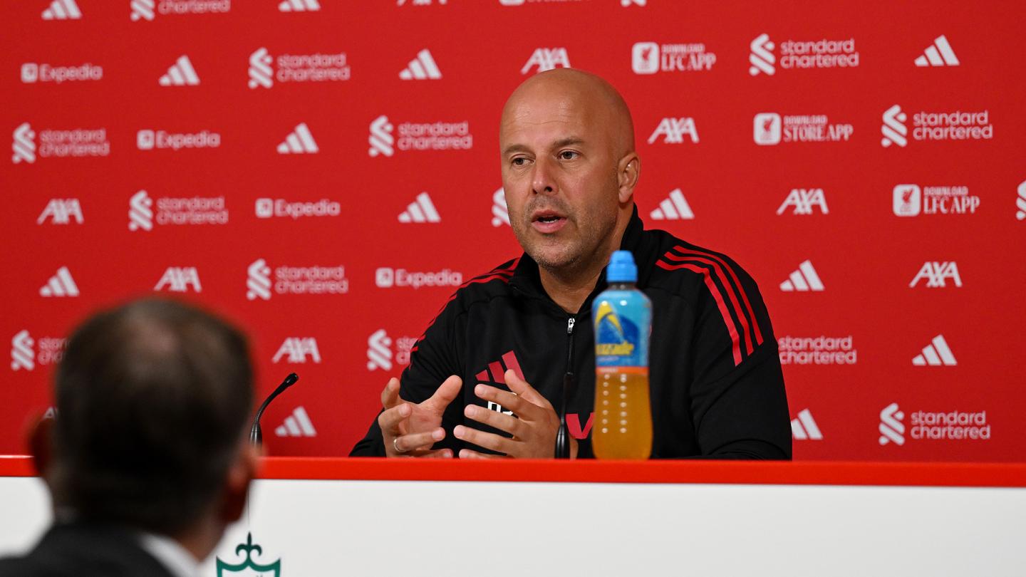 On demand: Arne Slot's pre-Sunderland press conference - Liverpool FC