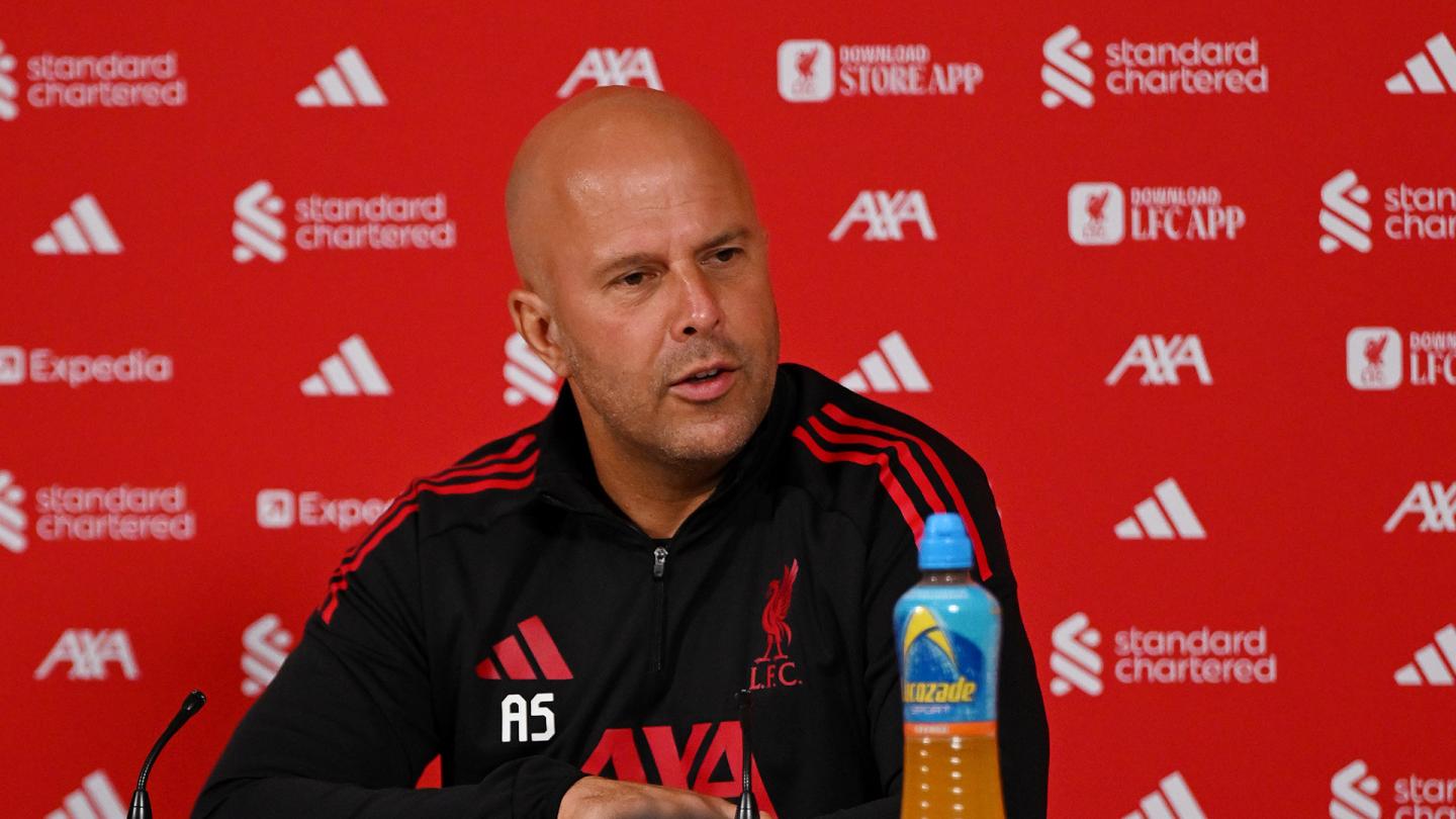 Watch in full: Arne Slot's pre-Crystal Palace press conference ...