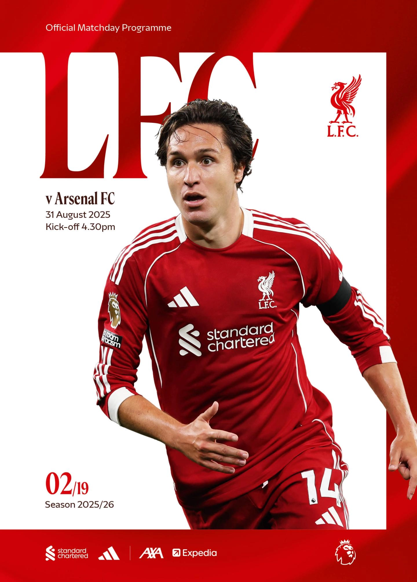Order your copy of the Liverpool v Arsenal matchday programme ...