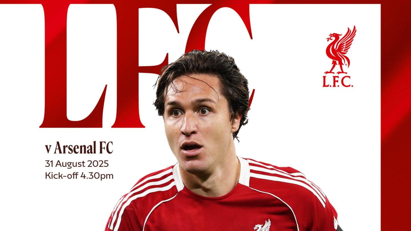 Order your copy of the Liverpool v Arsenal matchday programme ...