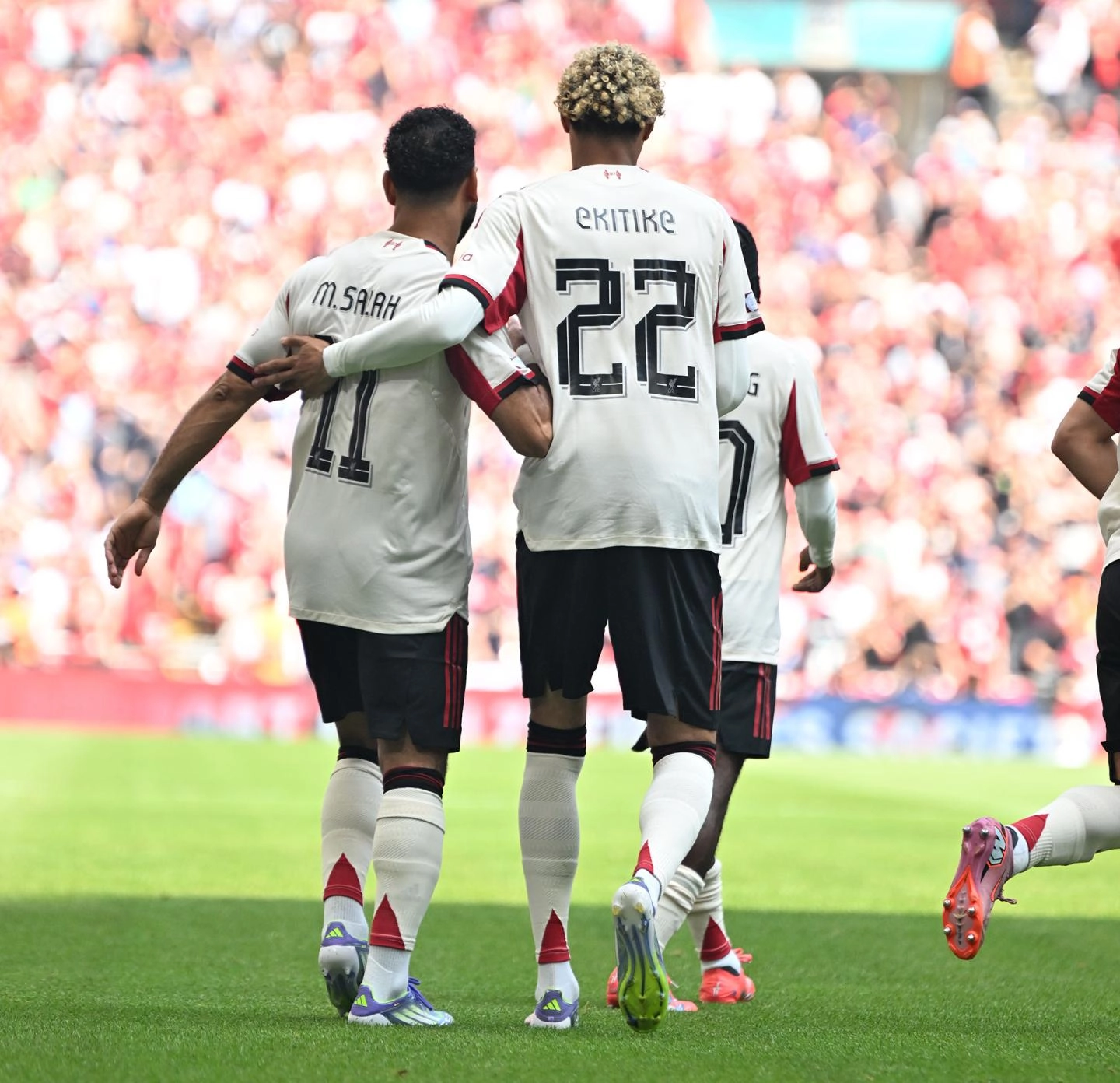 In photos: Hugo Ekitike and Jeremie Frimpong score first LFC goals at ...