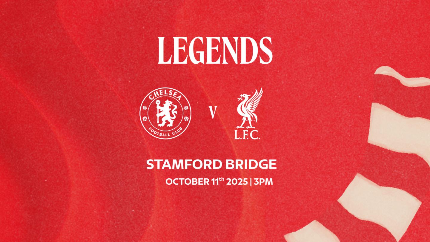 Liverpool FC Legends affrontera Chelsea Legends à Stamford Bridge ...