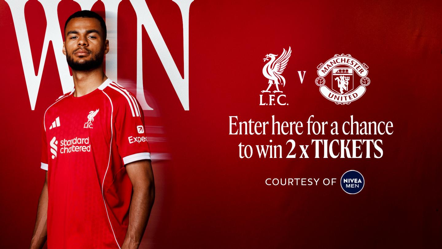 Liverpool FC — Win A Pair of Tickets to Liverpool FC vs Manchester ...