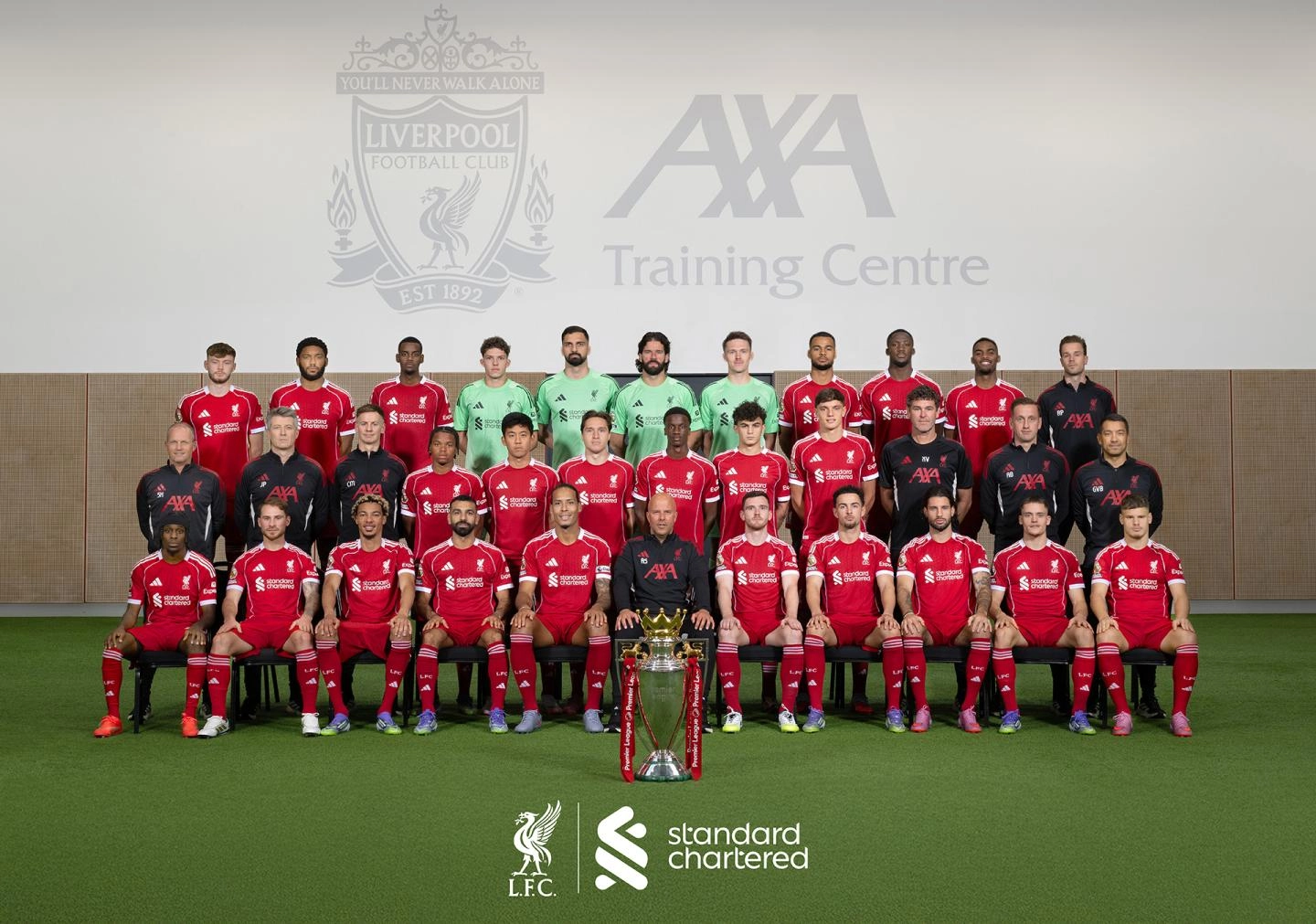 Liverpools Männerkaderfoto 2025-26 veröffentlicht - Liverpool FC