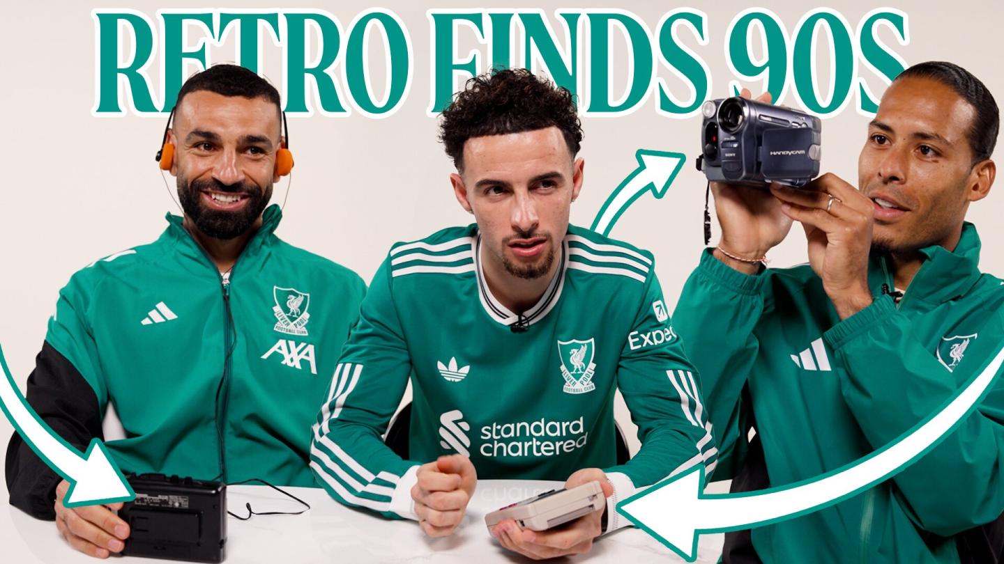 Watch: Reds players star in 'Retro finds '90s' to celebrate kit launch ...