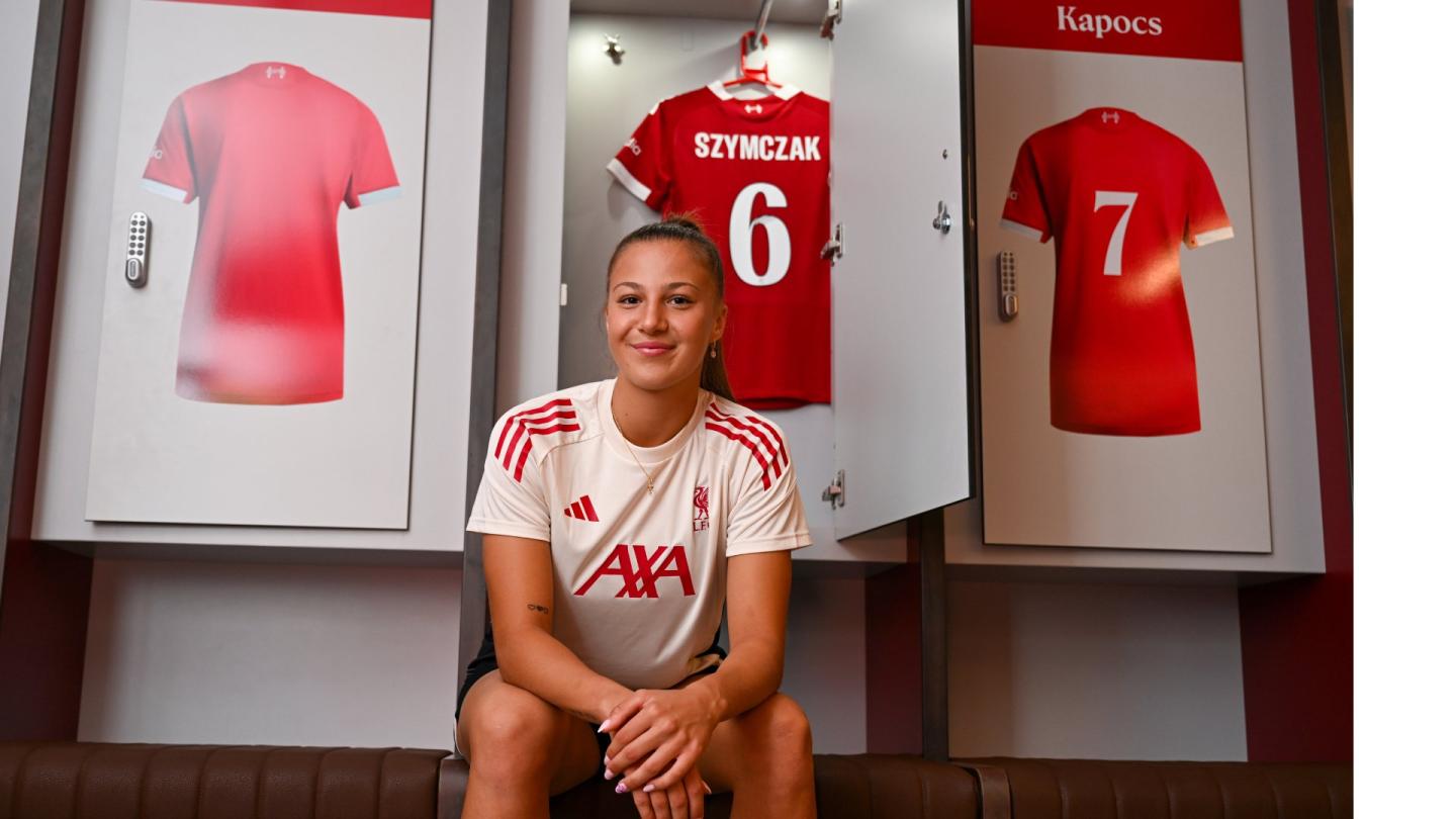In photos: Emilia Szymczak completes LFC Women loan move - Liverpool FC