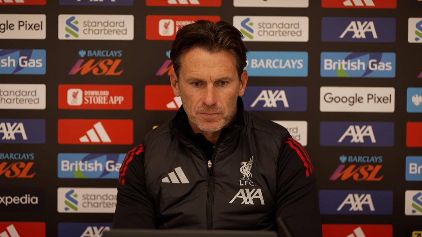 Watch Gareth Taylor's press conference ahead of LFC Women v Man Utd ...