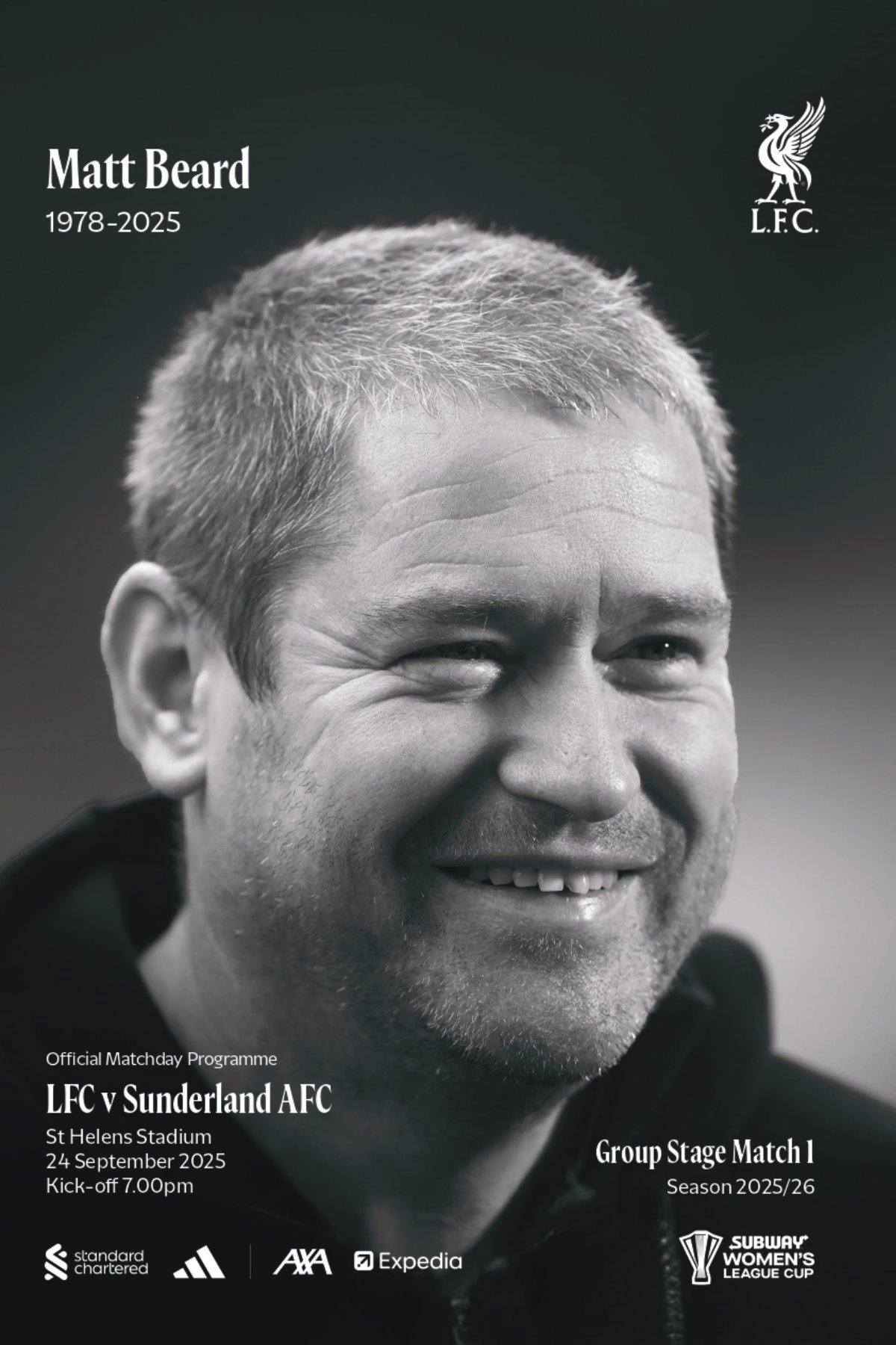 A tribute to Matt Beard from Liverpool FC Women captain Grace Fisk ...