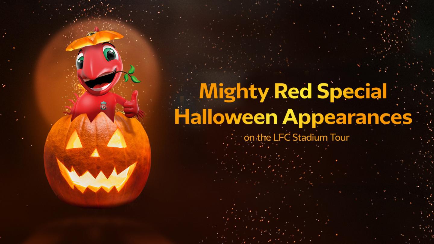 Mighty Red's spook-tacular Halloween appearances are back - Liverpool FC