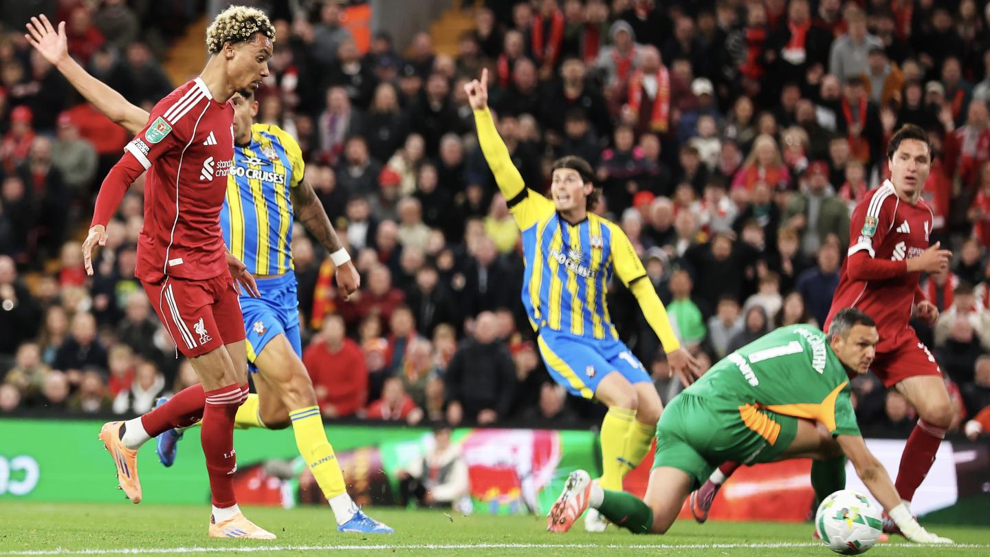 Liverpool 2-1 Southampton: Carabao Cup highlights and full match ...