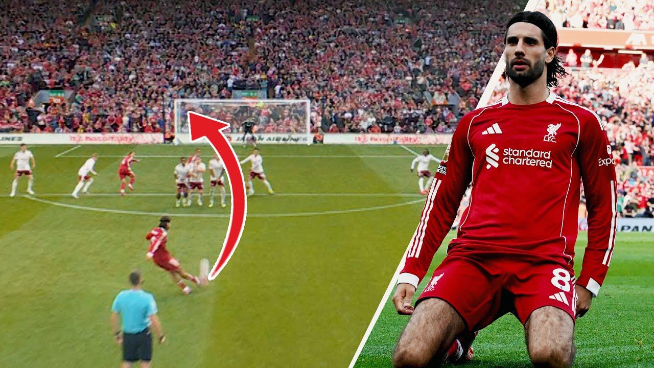 Watch Dominik Szoboszlai's incredible free-kick from every angle ...