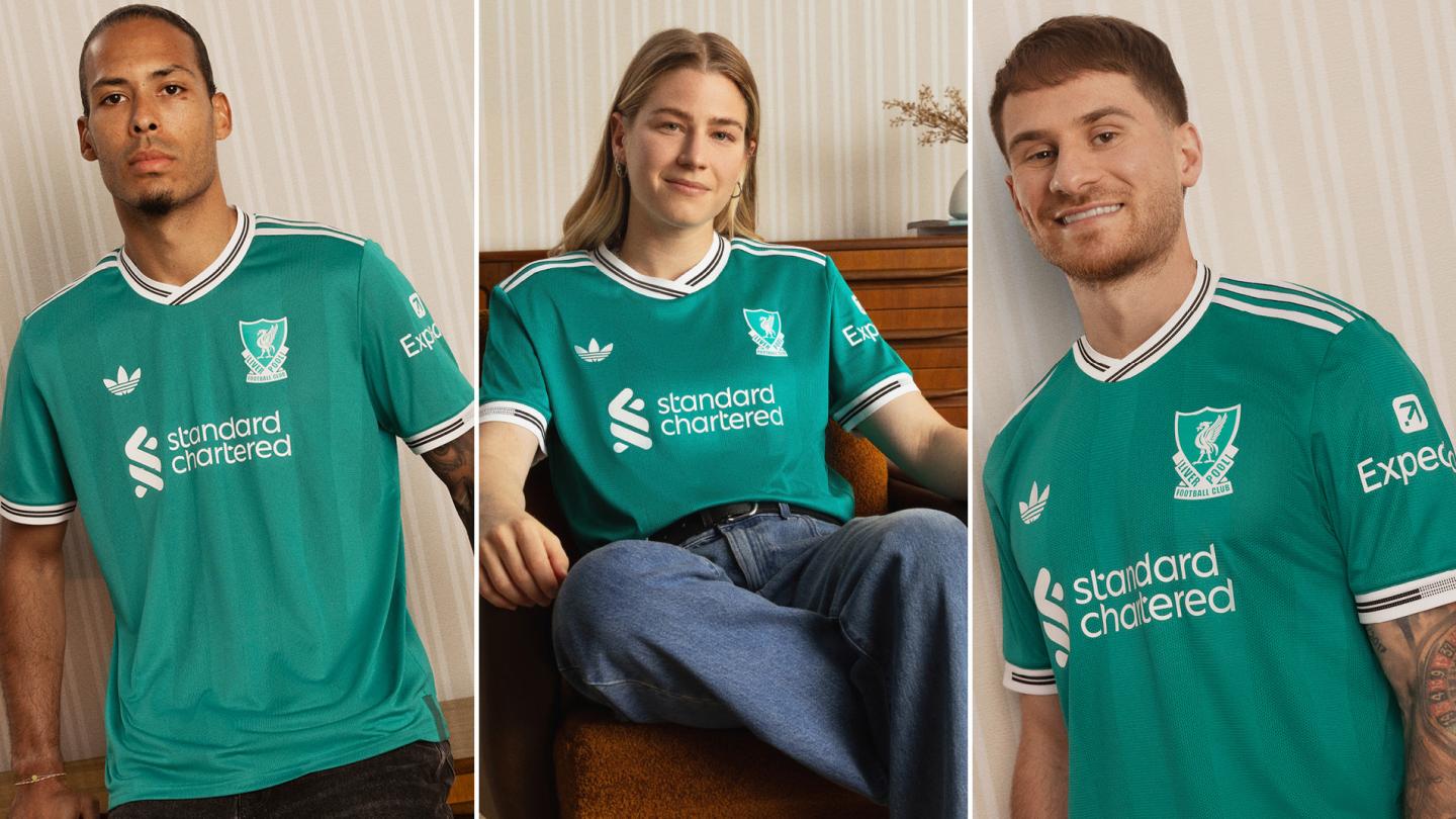 Liverpool Third Kit: Adidas Photoshoot 2023/24 - Americano Sports