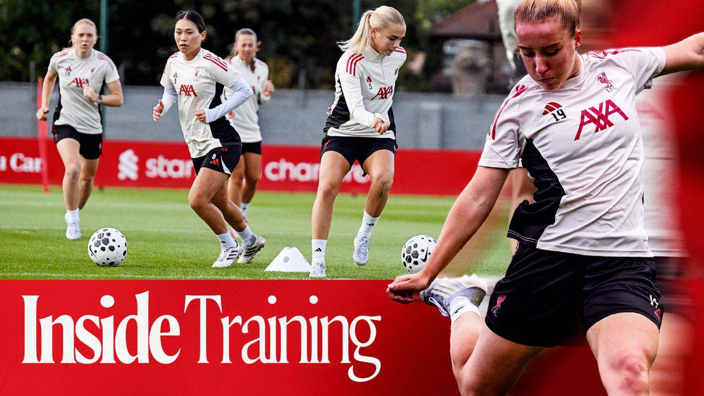Inside Training: New signings involved as LFC Women get set for Anfield ...