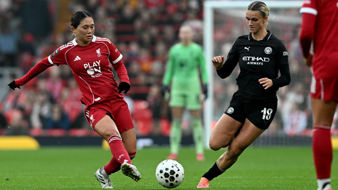 Liverpool erleidet in Anfield eine späte WSL-Niederlage gegen ...