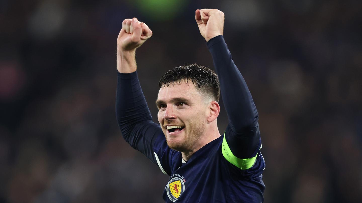 Länderspiele: Andy Robertson führt Schottland als Kapitän zur WM ...