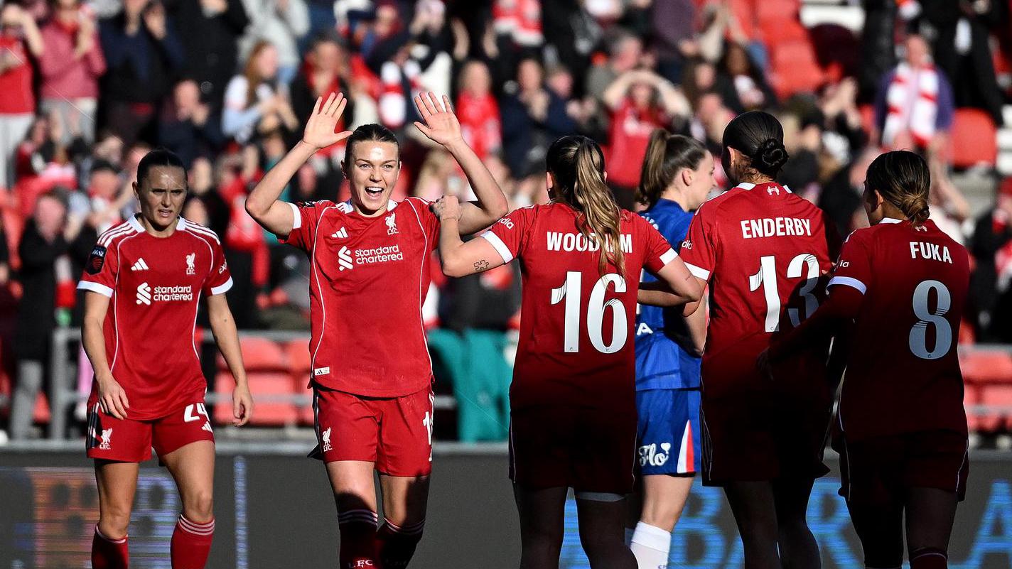 Beata Olsson scores as Liverpool battle to Chelsea draw in WSL ...