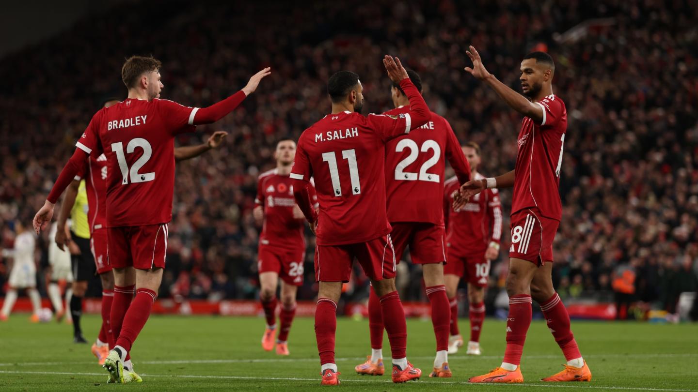 Salah and Gravenberch strike for Liverpool in Premier League win over ...
