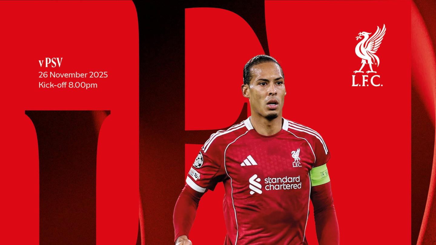 Get your Liverpool v PSV Eindhoven matchday programme - Liverpool FC