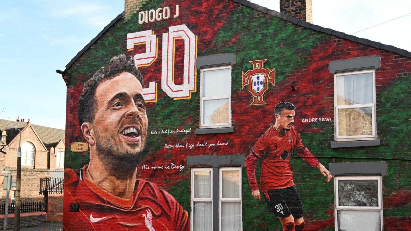 Money raised for Diogo Jota mural will support LFC Foundation programme ...
