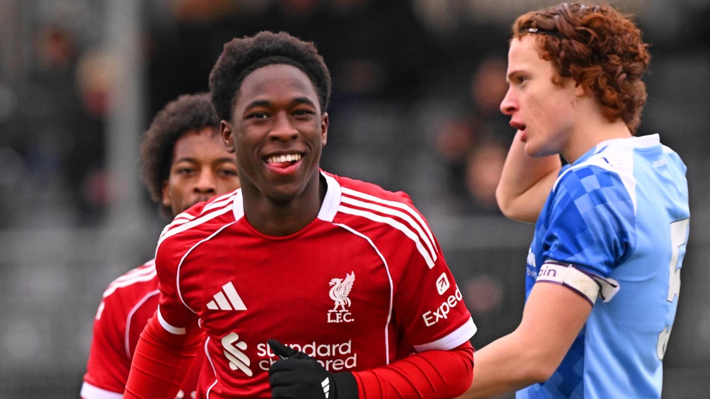 U18s match report: Liverpool score four in league win over Derby ...