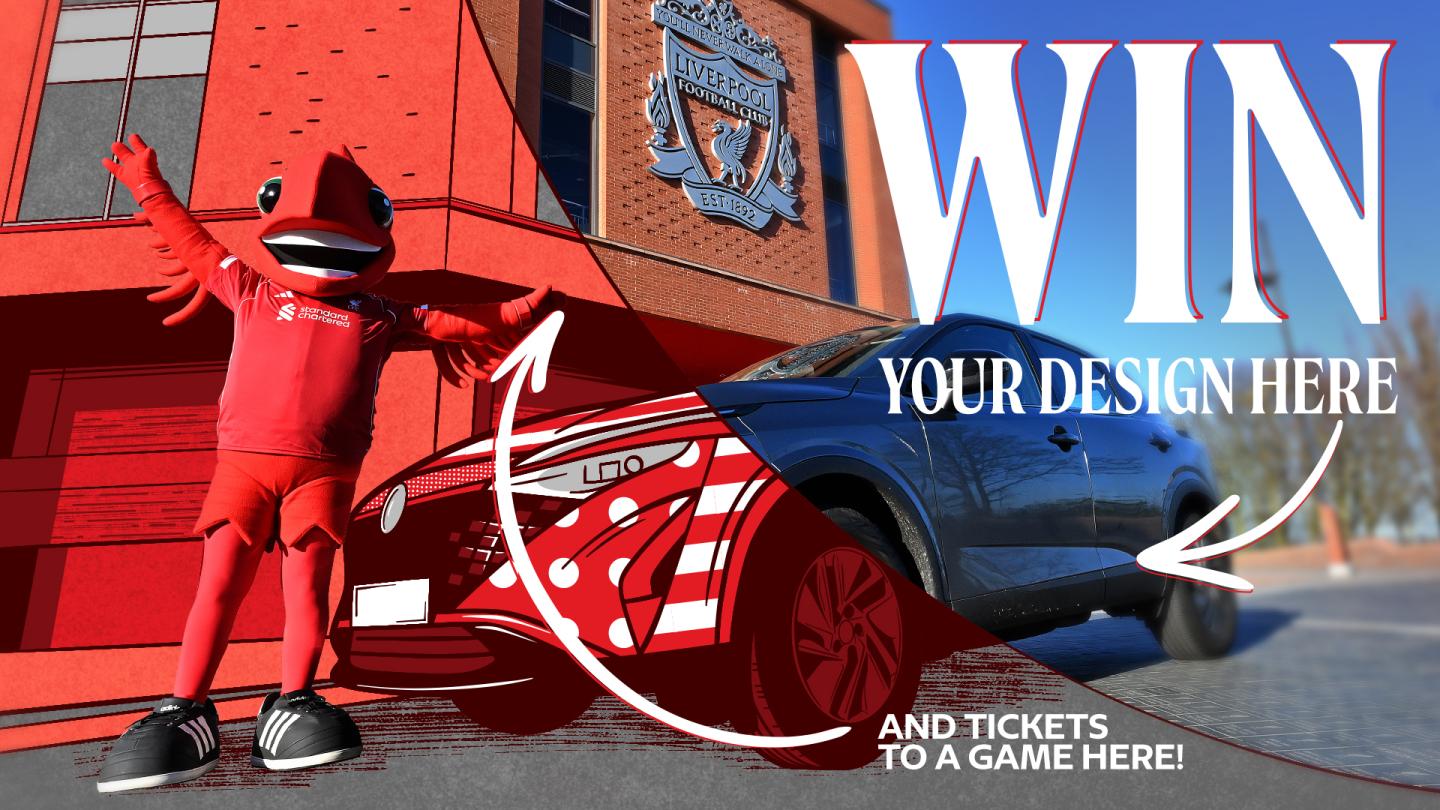 Design Mighty Red's new car and win tickets to Liverpool v West Ham ...