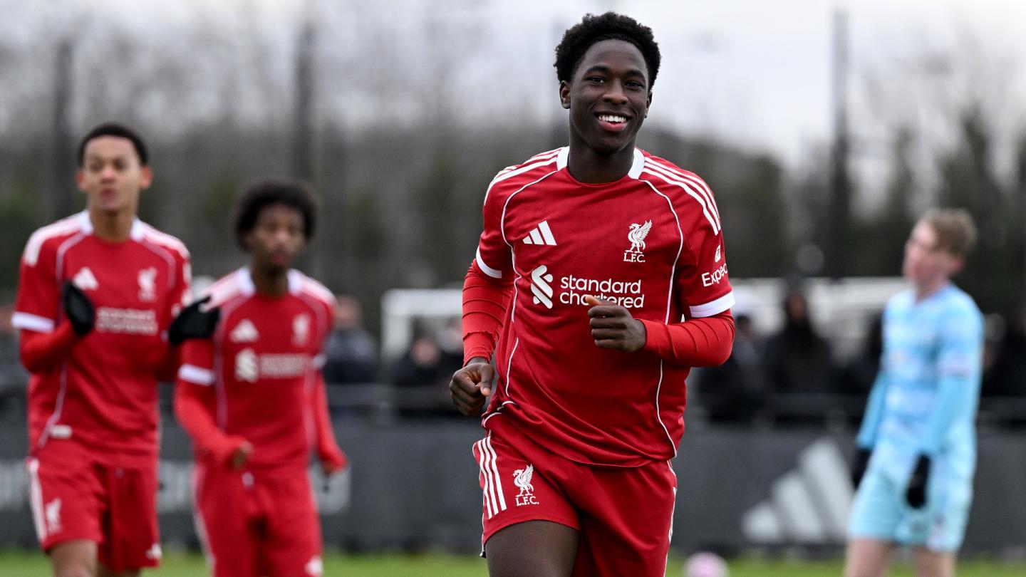 Watch U18s highlights: Liverpool 7-1 Burnley - Liverpool FC