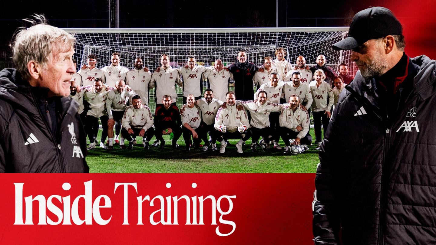 Inside Training: Behind the scenes with LFC Legends squad - Liverpool FC