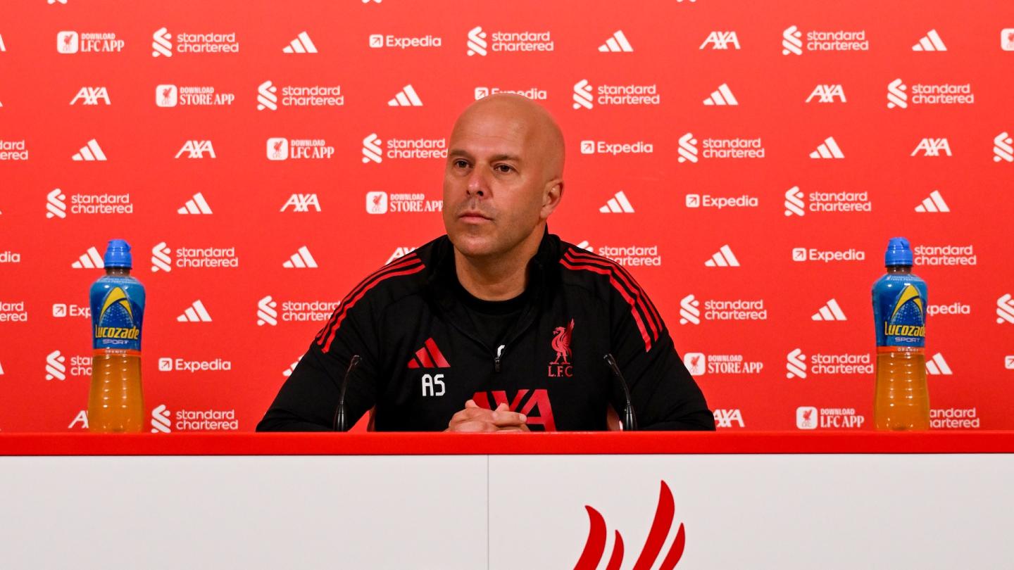 On demand: Watch Arne Slot's pre-Brentford press conference - Liverpool FC