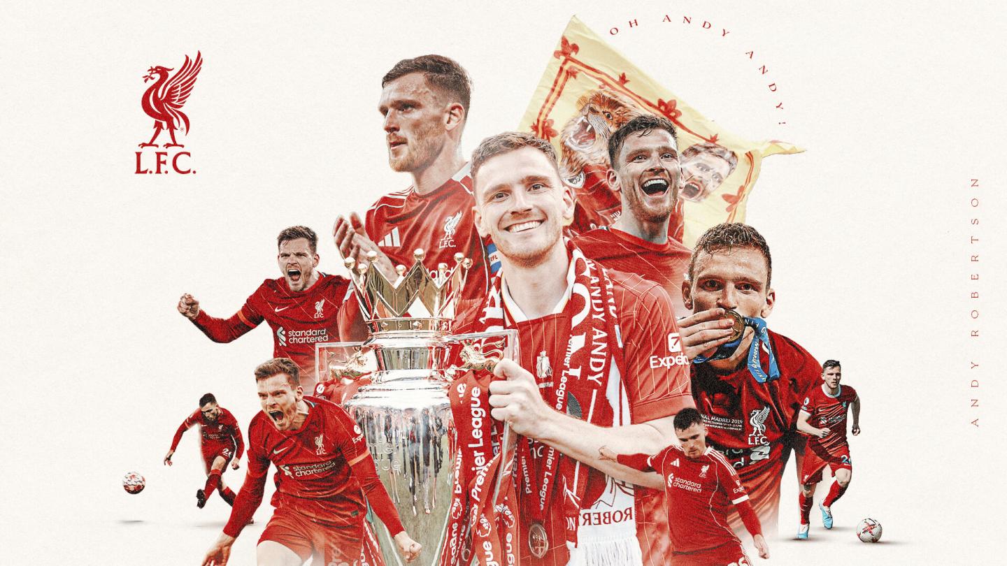 Thank you, Robbo – the story of Andy Robertson's Liverpool love affair ...