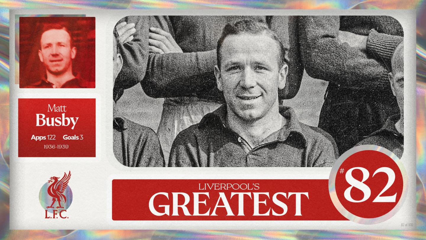 Liverpool's Greatest - No.82: Matt Busby - Liverpool FC