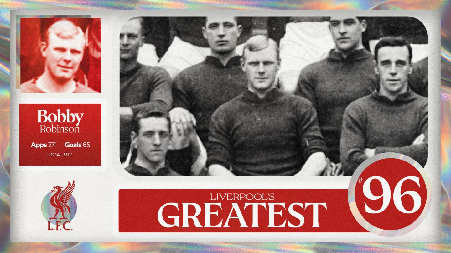 Liverpool's Greatest - No.96: Bobby Robinson - Liverpool FC