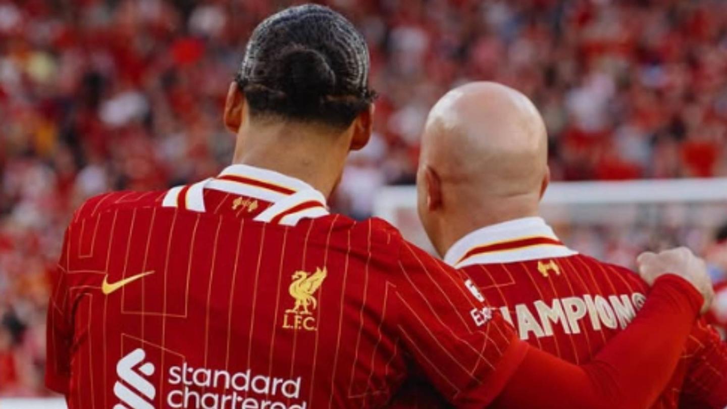 'Thank you' - Virgil van Dijk pays tribute to Arne Slot - Liverpool FC