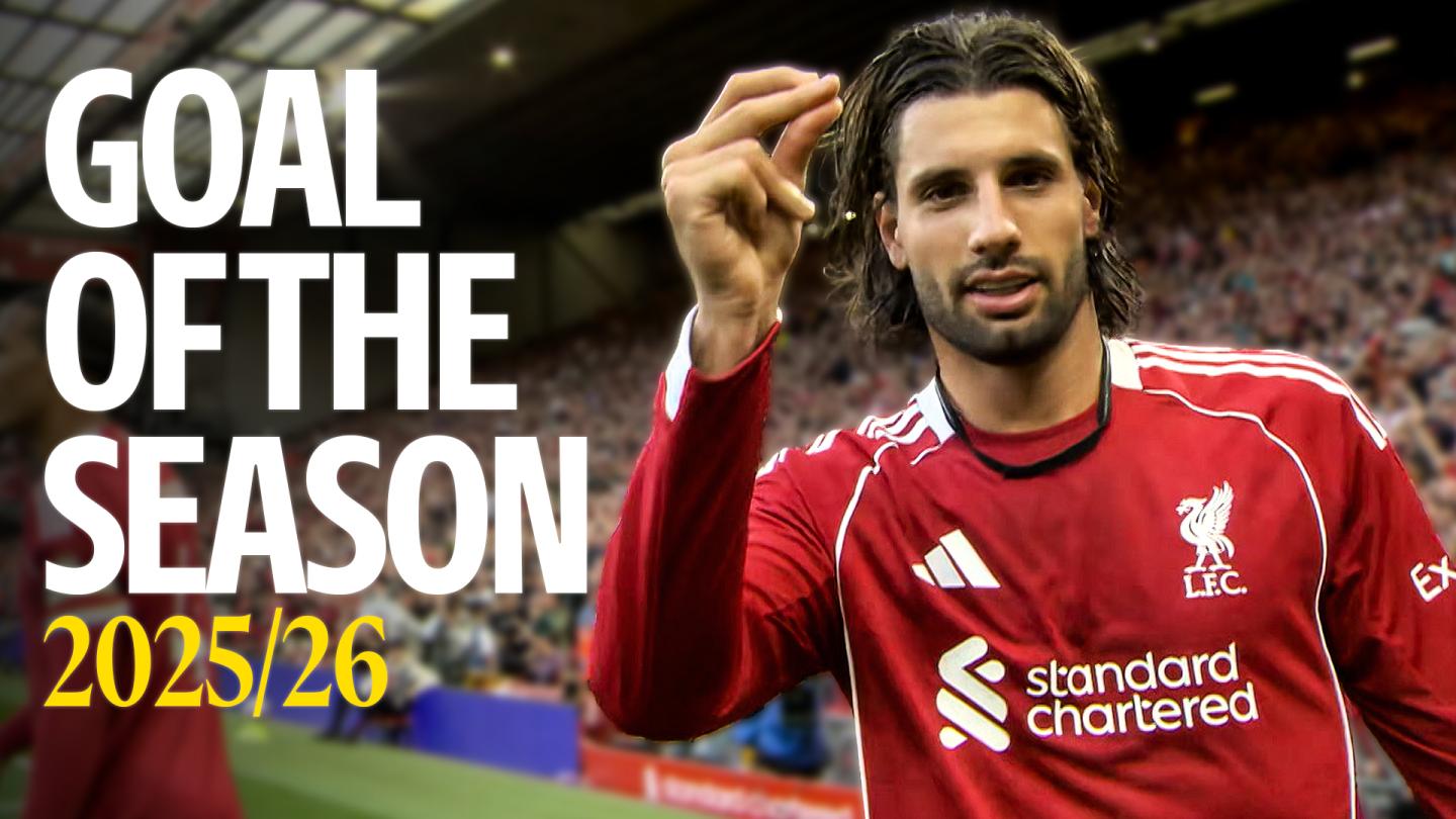 Dominik Szoboszlai's Arsenal free-kick voted Liverpool's Men's Goal of ...