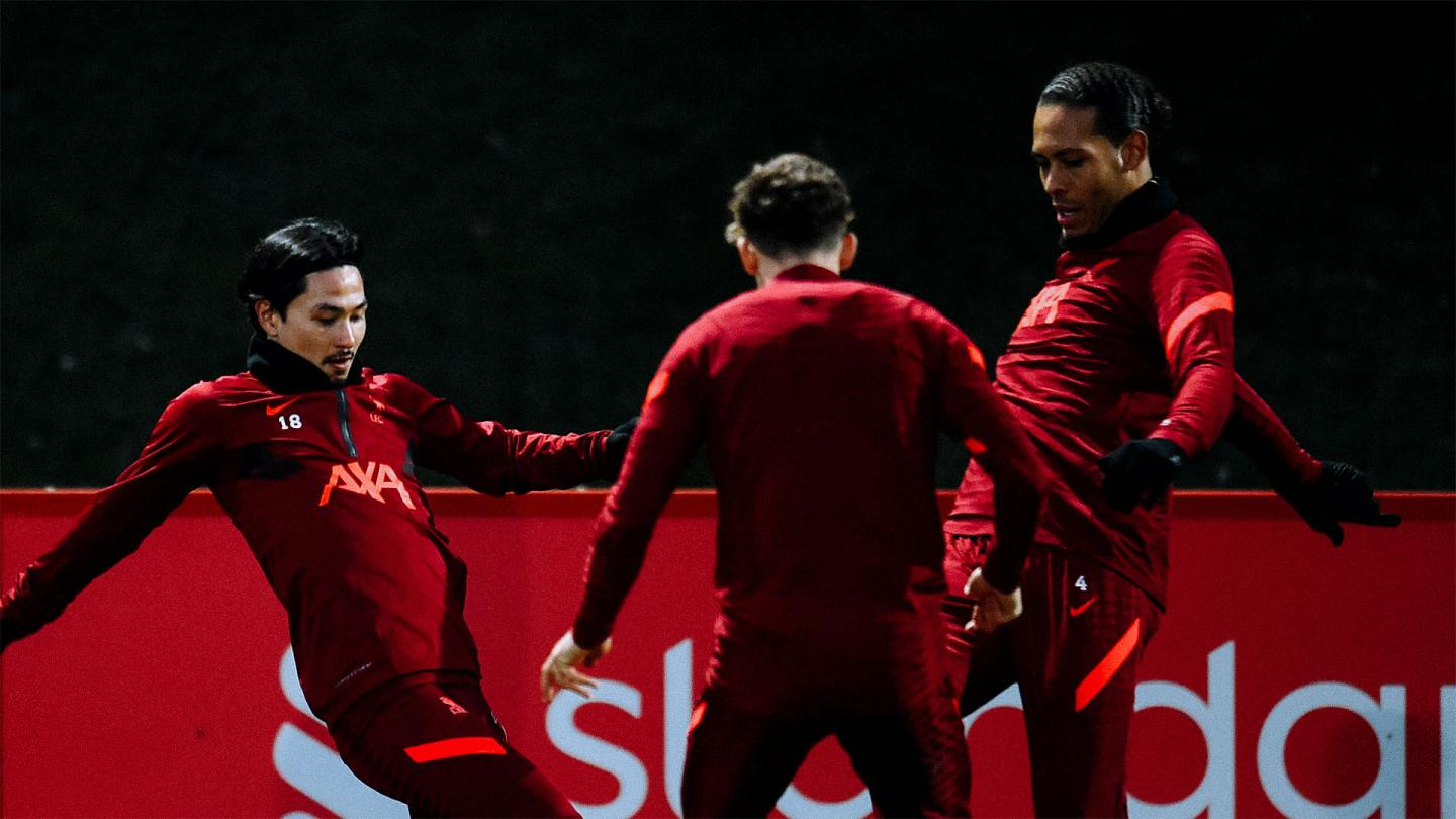 Goals, rondos and returning Reds in Inside Training - Liverpool FC