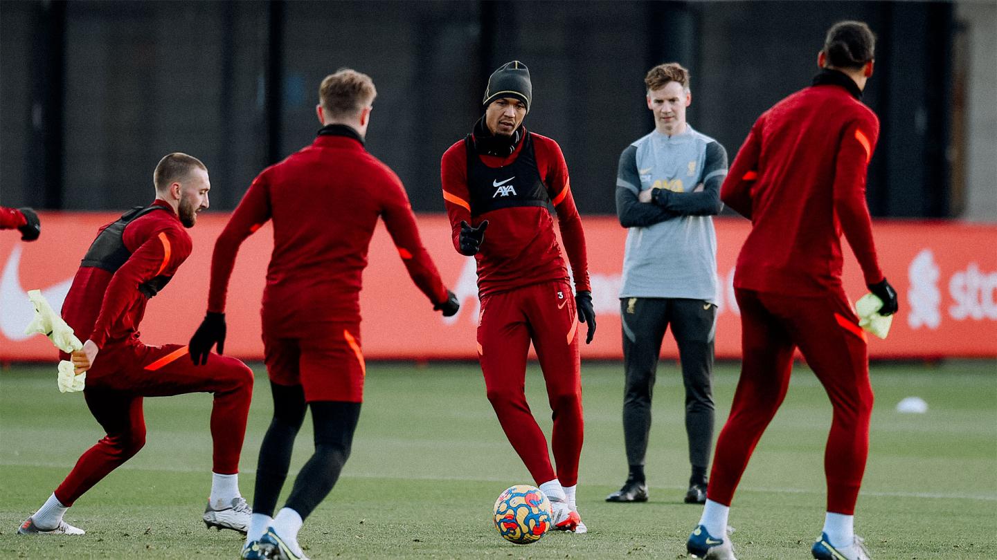 Liverpool FC — Inside Training: Up close in the rondos ahead of ...