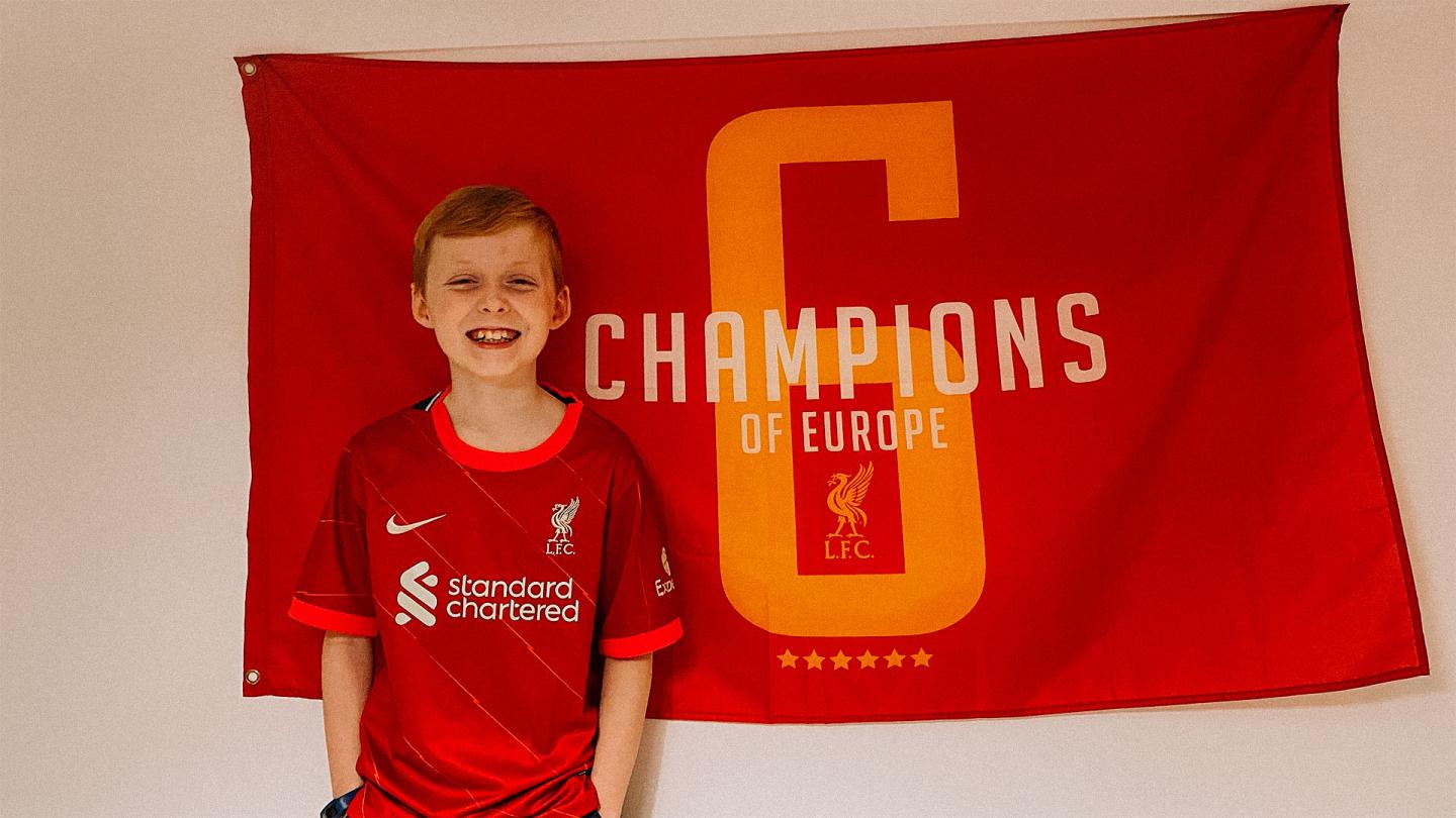 Liverpool FC - Nine-year-old winner writes junior official LFC v ...