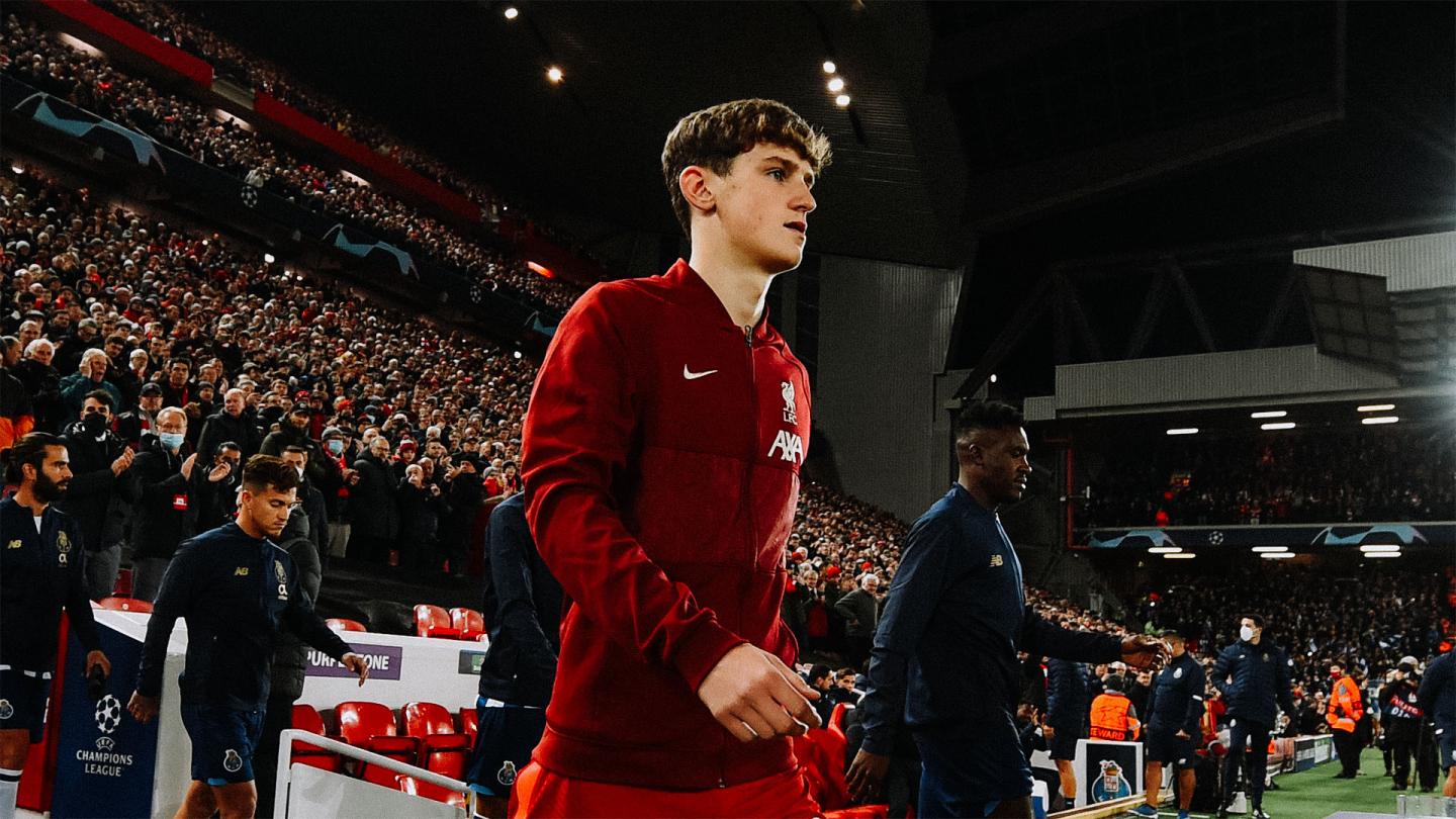 Liverpool FC — Tyler Morton: I loved every minute of it!