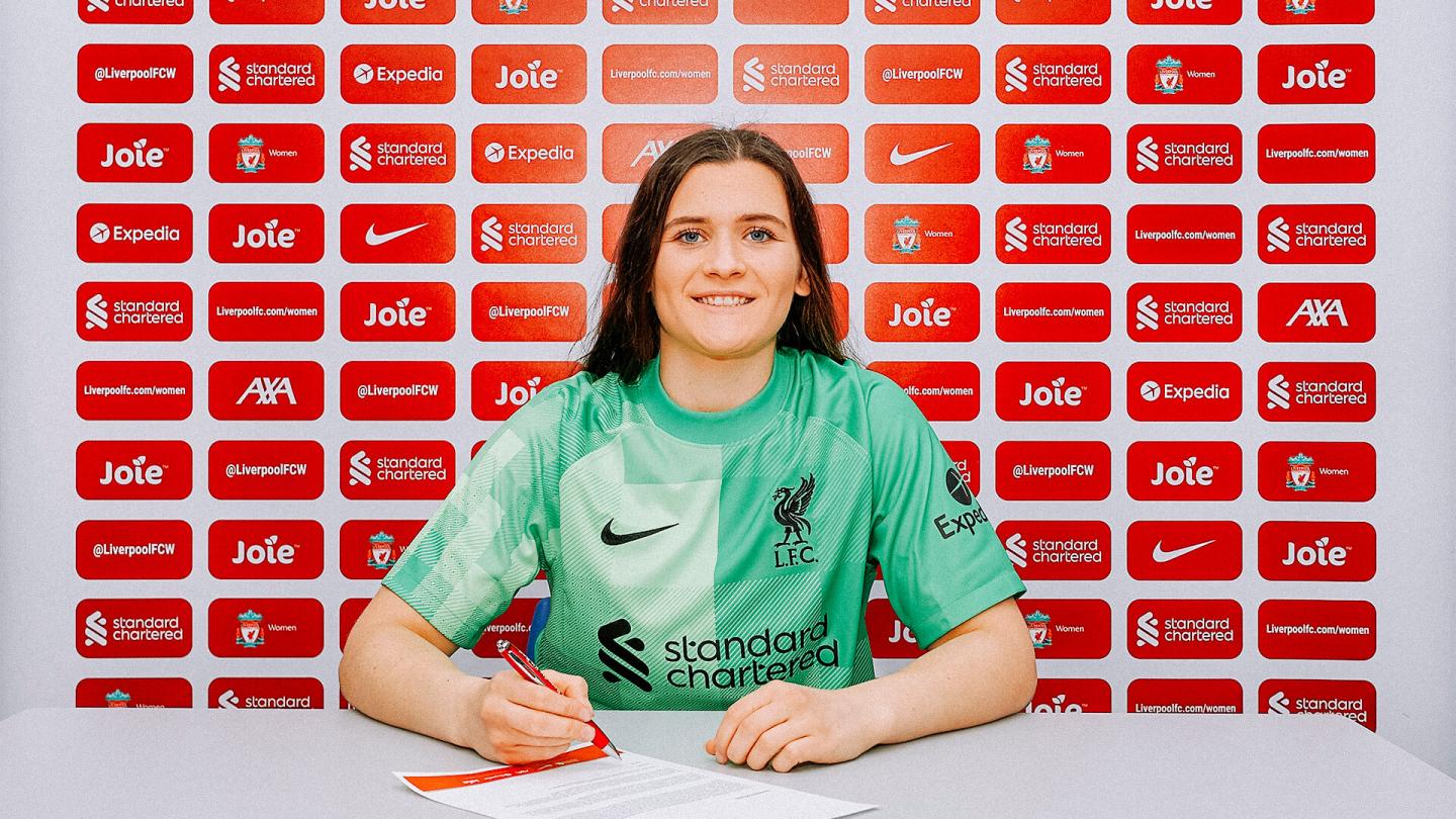 LFC Women confirm signing of goalkeeper Charlotte Clarke - Liverpool FC