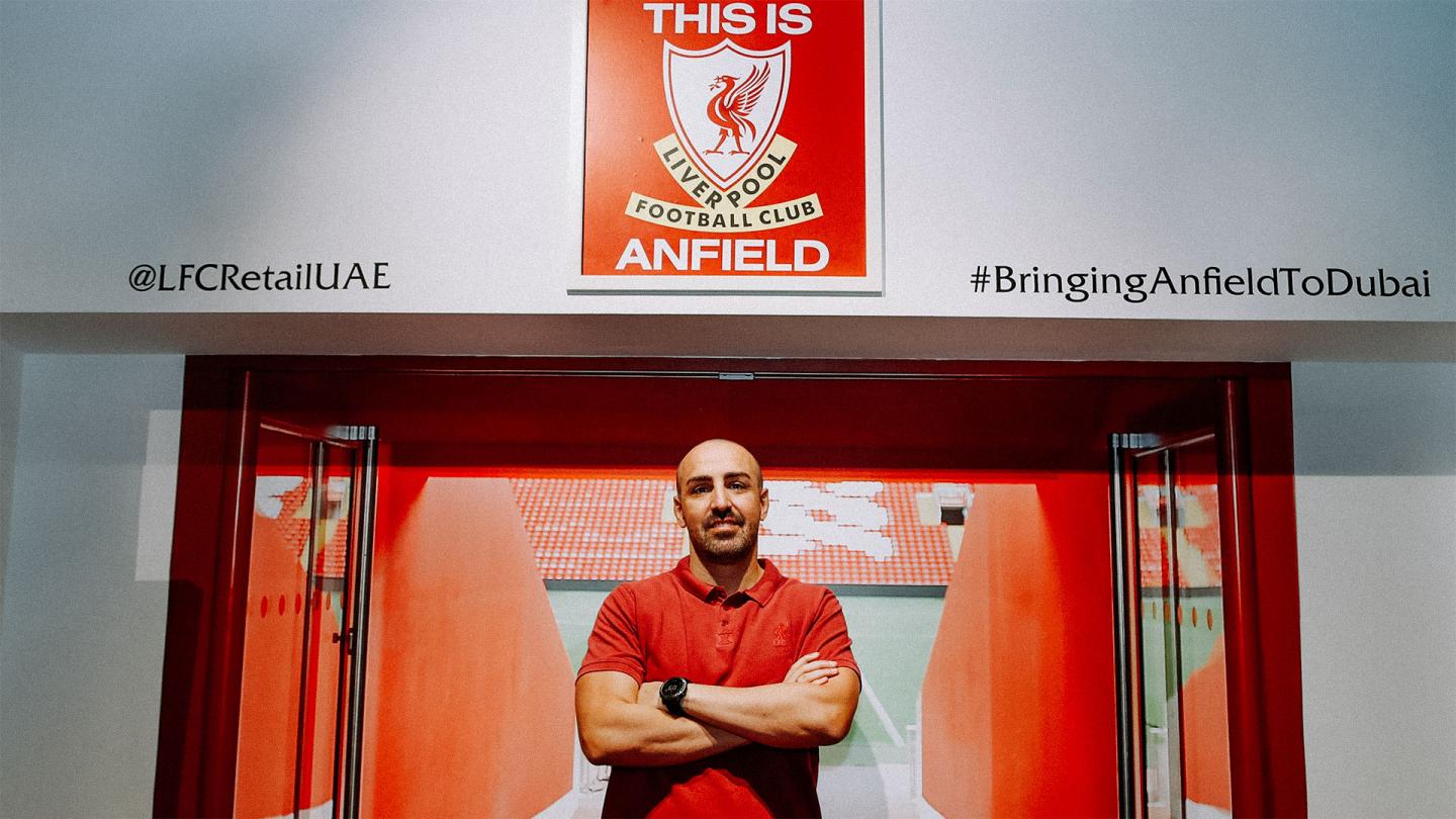 Jose Enrique visits Dubai to celebrate new official LFC store ...