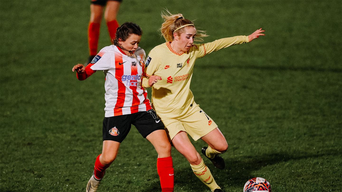 LFC Women into League Cup last eight after Sunderland stalemate ...