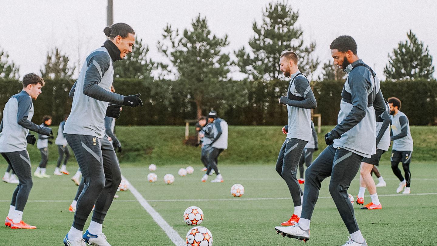 Liverpool in training ahead of AC Milan trip - Liverpool FC