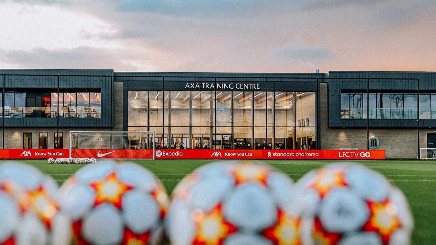Reds prepare for Champions League return at AXA Training Centre ...