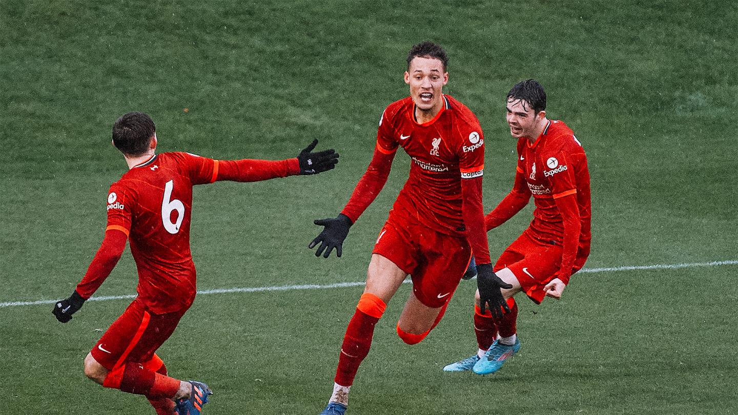 Rhys Williams' stoppage-time goal earns draw for U23s - Liverpool FC
