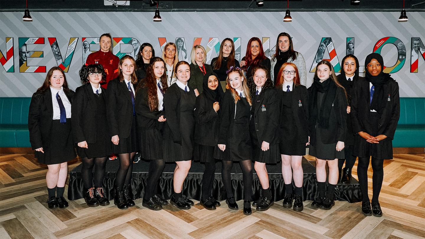 Liverpool FC — LFC joins forces with The Girls' Network ahead of ...